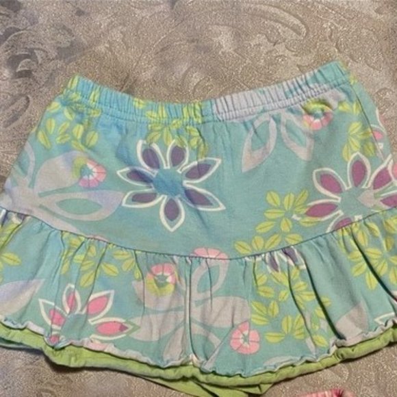 Circo | Bottoms | New Girls Circo Blue Floral Skort Size Xl 416 | Poshmark